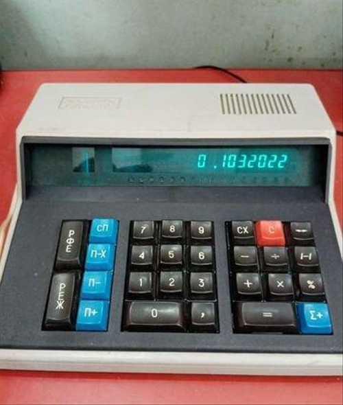 Калькулятор электроника мк59