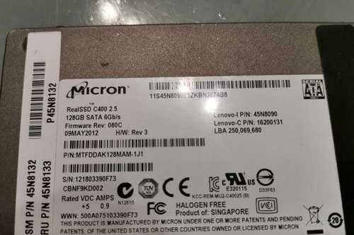 SSD Micron C400