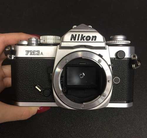 Плёночный фотоаппарат Nikon FM3a на запчасти
