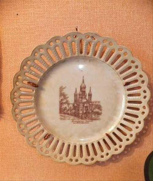 Старинная Настенная тарелка 1805 г