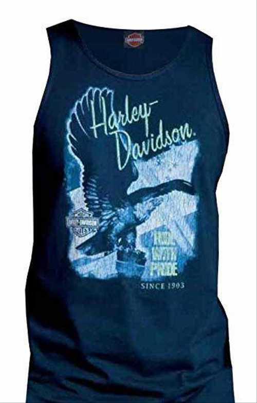 Harley-Davidson Men's victorious navy tank Shirt