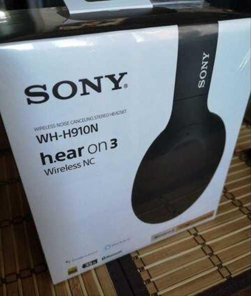 Наушники Sony h.ear on 3 WH-H910N, Черные