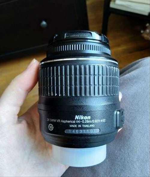 Объектив Nikon Nikkor 18-55 mm 1:3:5-5.6G