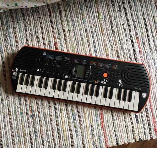 Детский синтезатор Casio SA-76