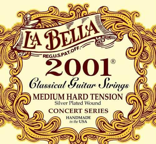 Струны для классической гитары LA bella 2001MH, ср