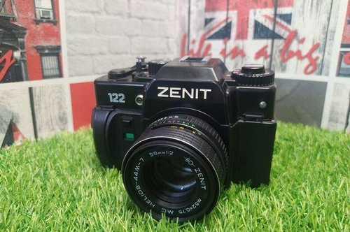 Фотоаппарат Zenit-122 + Helios 44M-7
