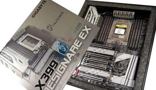 Материнская плата Gigabyte x399 designare ex