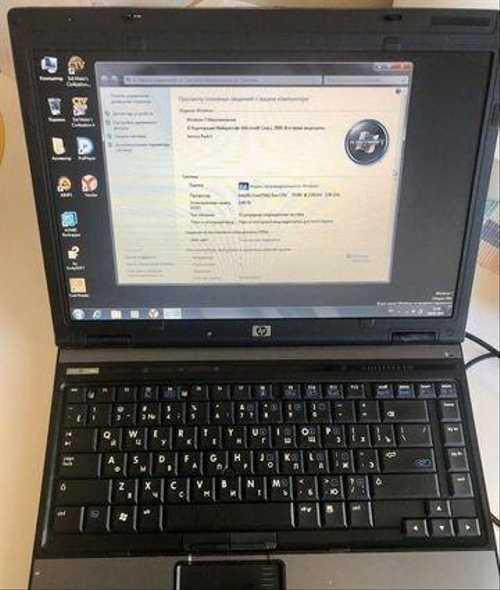 Ноутбук Hp compaq 6910p