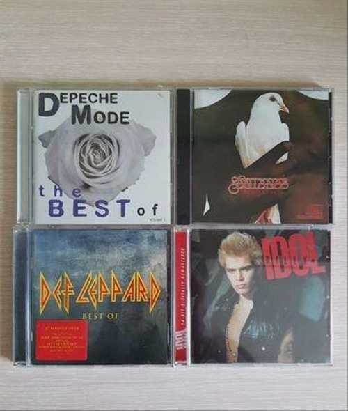 CD Depeche Mode Santana Def Leppard Billy Idol