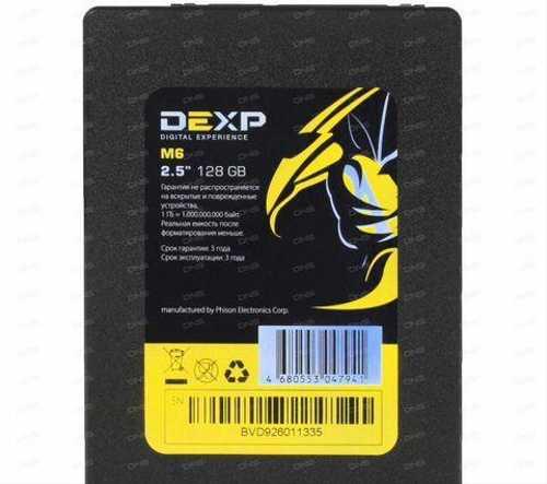 128 гб SSD-накопитель dexp M6