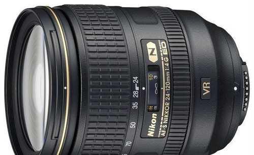 Новый Nikon 24-120mm f/4G ED VR AF-S Nikkor