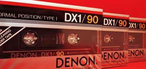 Аудиокассеты denon DX1 90 с записью