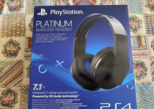 Беспроводные наушники PS4 Platinum Wireless Headse