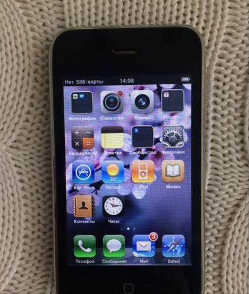 iPhone 3Gs 8Gb Black A1241