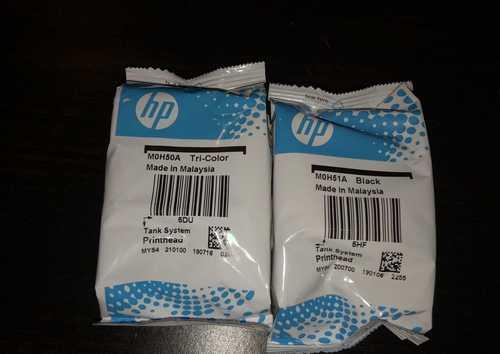 Комплект печатающих головок HP (M0H50A + M0H51A)