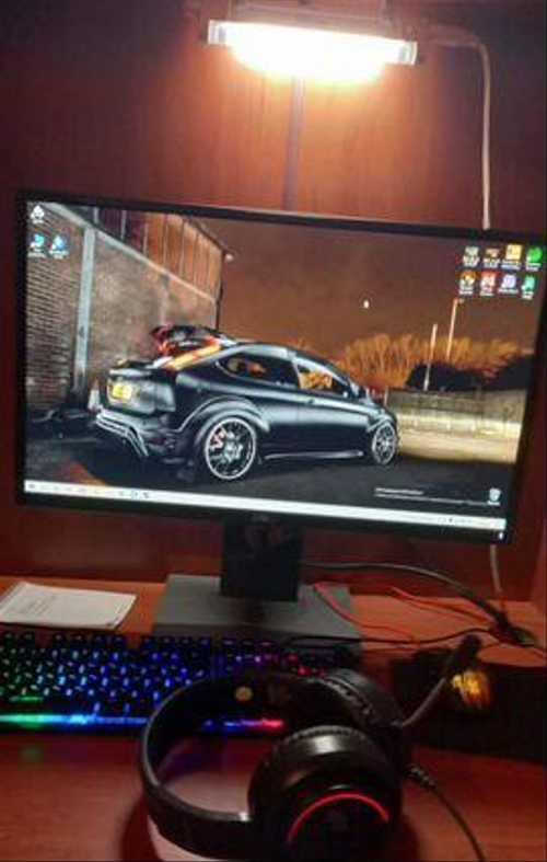 Игровой пк с монитором