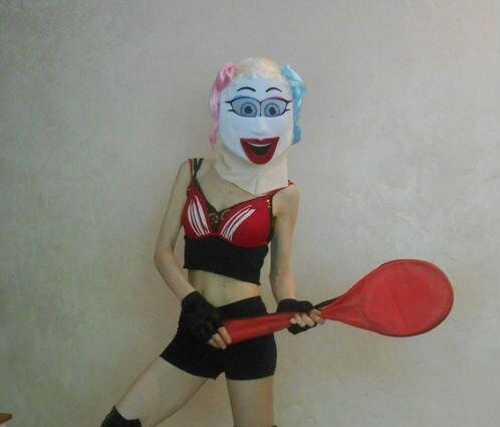 Харли Квинн (Harley Quinn)(ростовая кукла, голова)