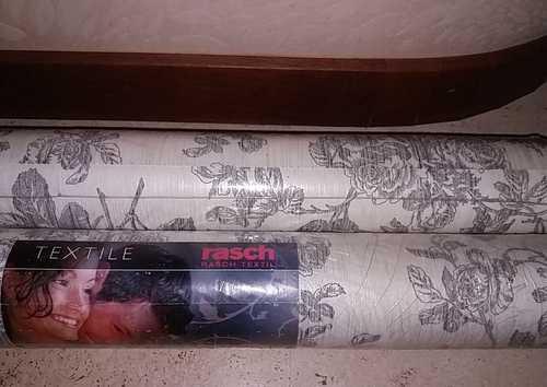 Текстильные обои rasch textile (Германия) 2 рулона