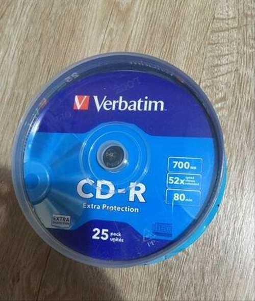 Болванка диски cd rv 25 шт