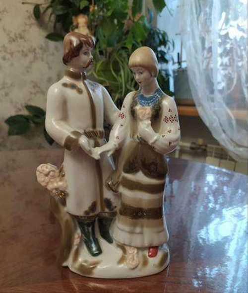 Статуэтка фарфоровая Свидание СССР