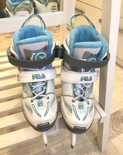 Раздвижные коньки fila 29-32р-р