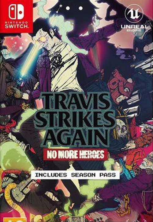 Игра для Nintendo Switch Travis Strikes Again: No More Heroes