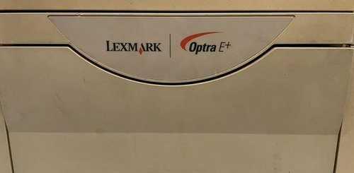 Лазерный принтер Lexmark Optra E+