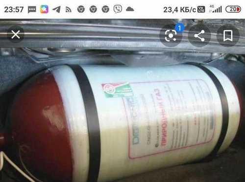 Баллон гбо метан 50л