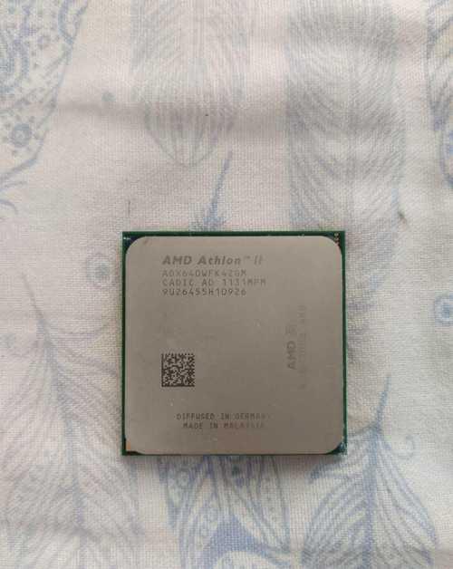 Amd x4 640 характеристики. Athlon 2 x4 640 что под крышкой.