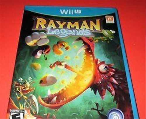 Диск с игрой Rayman Legends для Nintendo Wii U