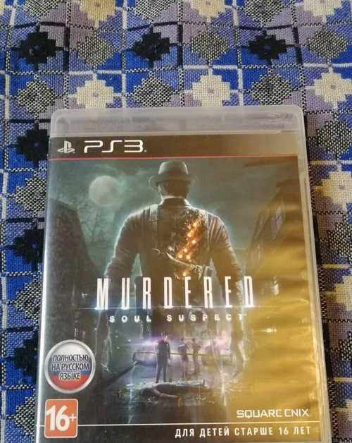 Игра murdered soul suspect для PS3