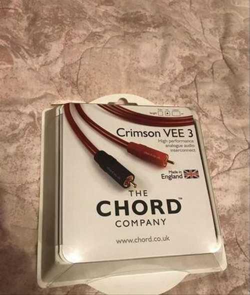 Chord Company Crimson VEE 3 (2RCA-2RCA 1м.)