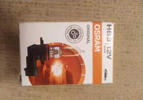 Новая лампа osram HB3 12v 60w