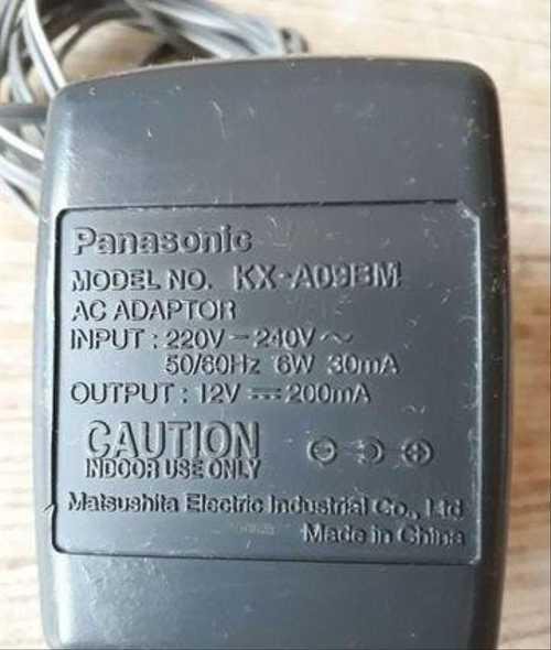Блок питания (адаптер) panasonic KX-A09BM