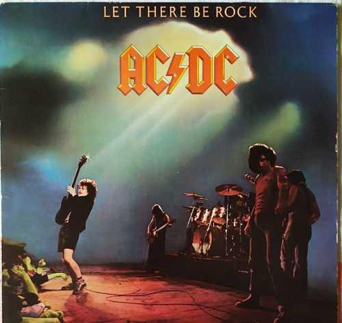 AC/DC Let There Be Rock 1977 Gems Atlantic Ex/Ex