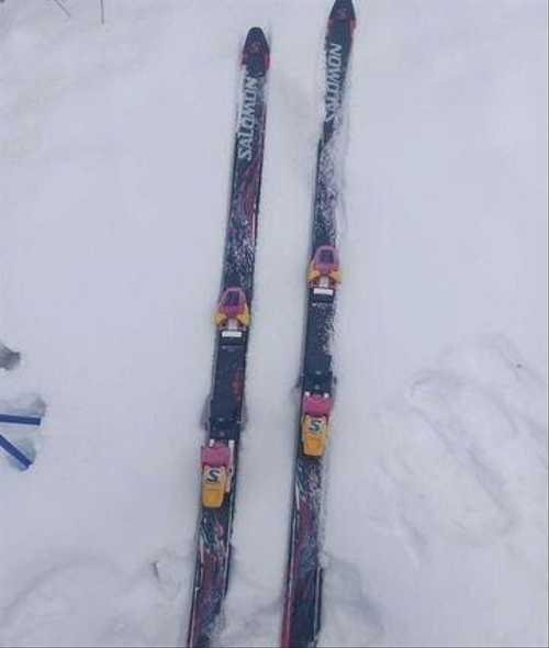 Горные лыжи полный комплект