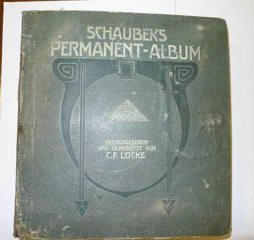 Альбом для марок Schaubek Permanent-Aulbum 1913 г