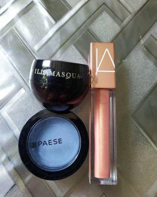 Набор косметики nars, paese, illamasqua