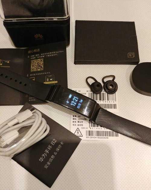 Блютуз фитнес-трекер Huawei TalkBand B2