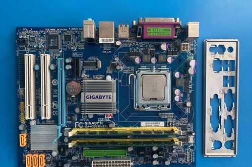 Gigabyte GA-G31M-S2L + Core2Duo E7400 + DDR2 2 Gb