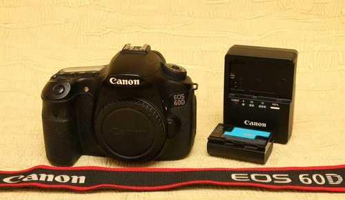 Canon 60D body 7 тыс. кадров