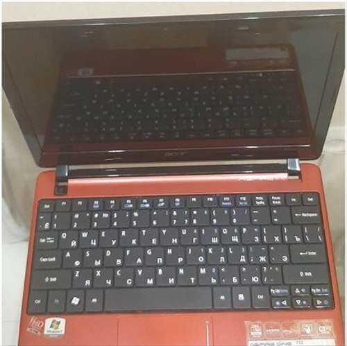 11.6" Ноутбук Acer Aspire One AO722-C68rr/Red (HD)