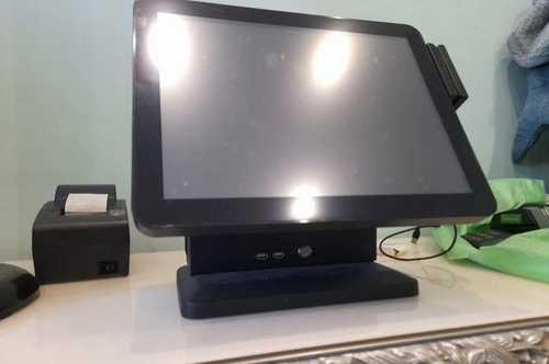 POS-компьютер моноблок OL-P06, 15“ сенсорный, 2Gb