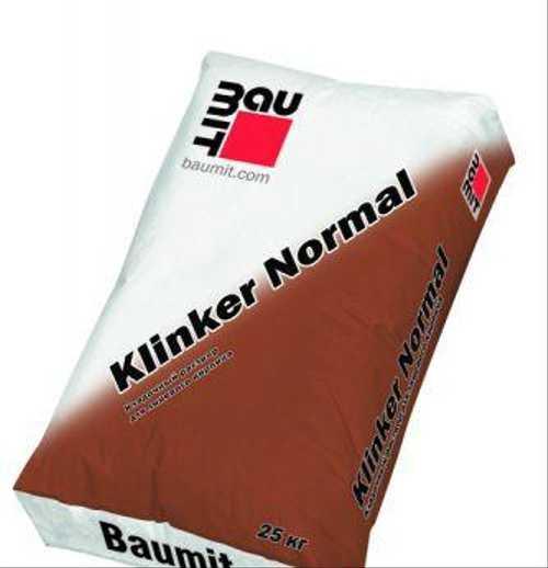 Кладочный раствор Baumit Klinker Normal