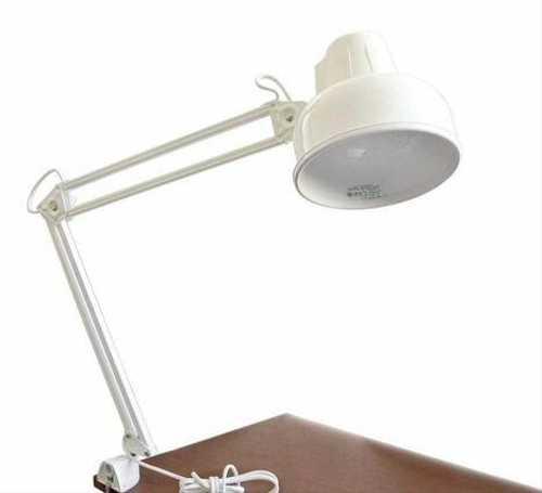 Светильник настольный лампа на струбцине