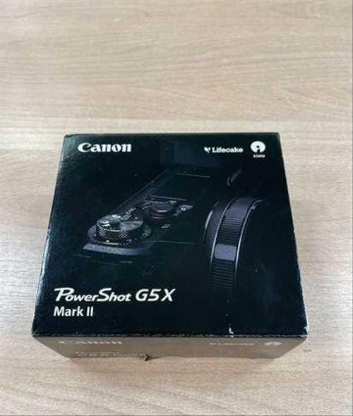 Canon PowerShot G5X Mark II новый, чек, гарантия