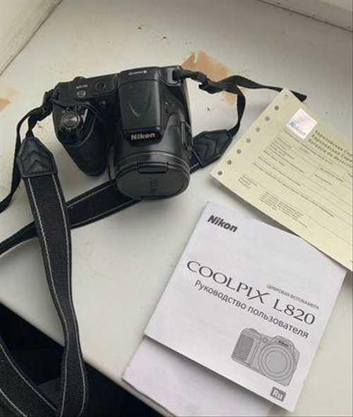 Фотоаппарат Nikon coolpix l820