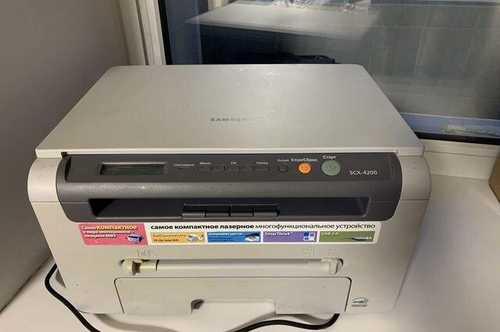 Принтер мфу лазерный samsung scx 4200