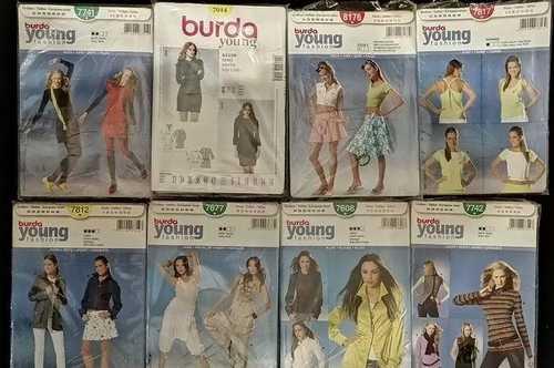 Выкройки швейные Burda