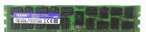 16gb DDR3 4x4gb 1600mhz PC3-12800R ECC Reg